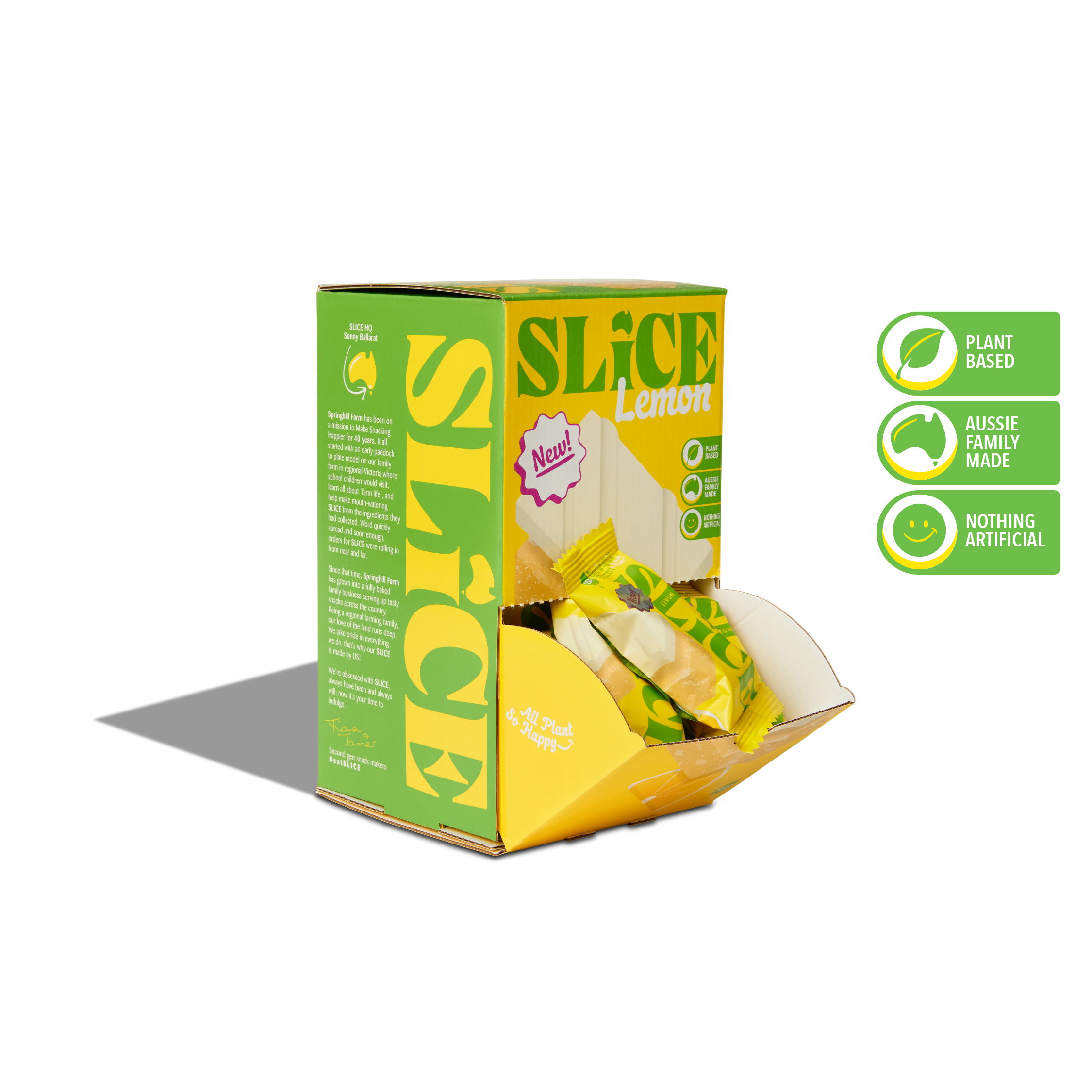 Lemon SLICE Carton – Springhill Farm