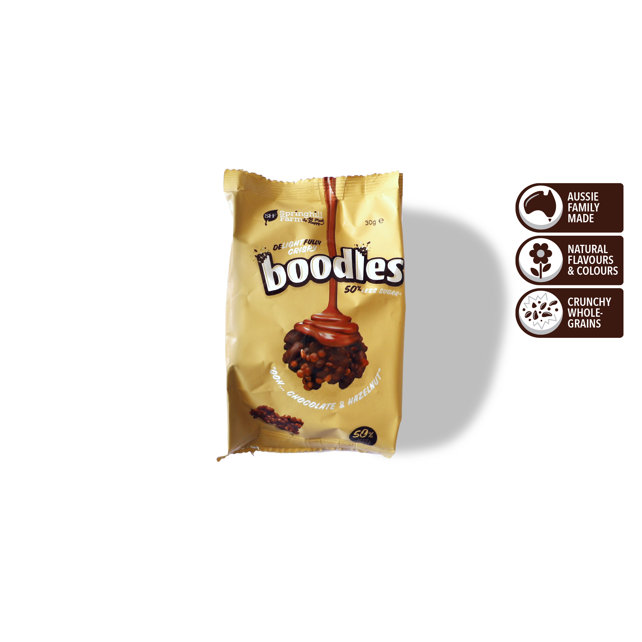 boodles® Chocolate and Hazelnut Pack 14 X 30g – Springhill Farm