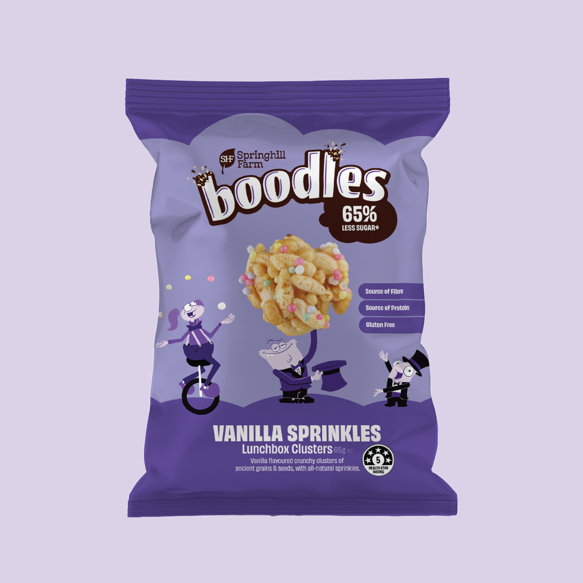 boodles Lunchbox Clusters - Cocoa Crunch (65g) – Springhill Farm